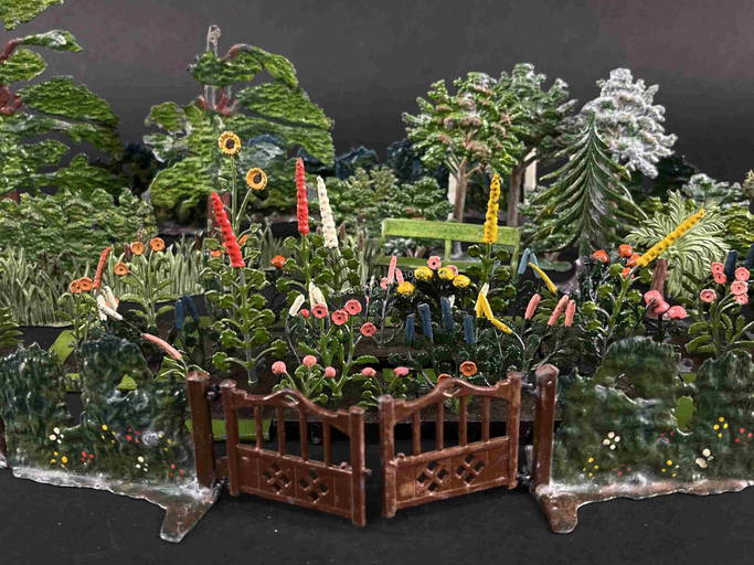Large Set Britains Cast Lead Model Trees Foliage (#0336) on Mar 19 ...