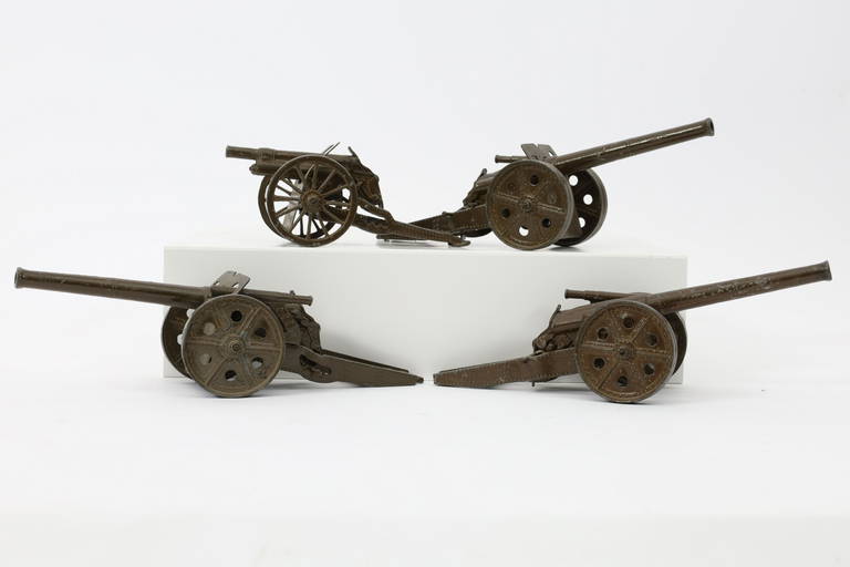 Lot Of 4 Vintage English Britains Ltd Toy Cannons (#0011) on Jul 09 ...