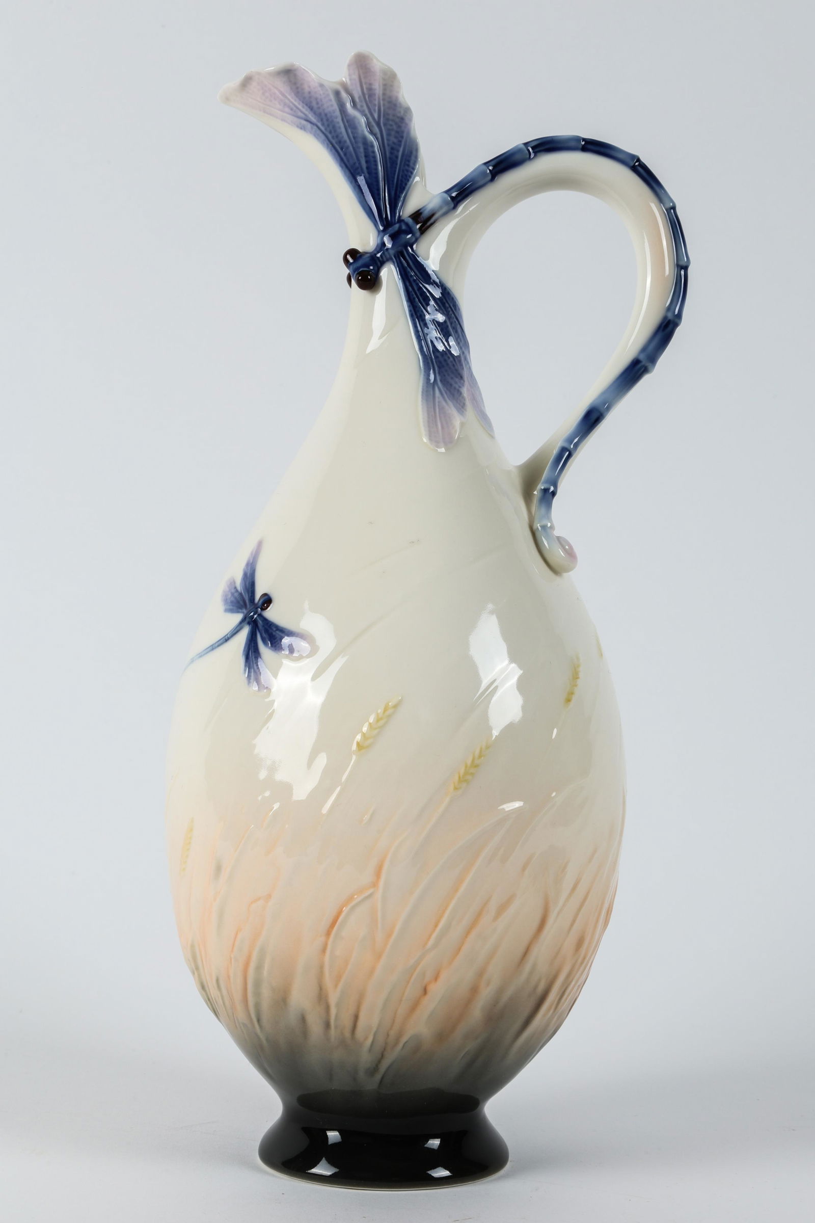 Franz Collection Dragonfly Handle Pitcher