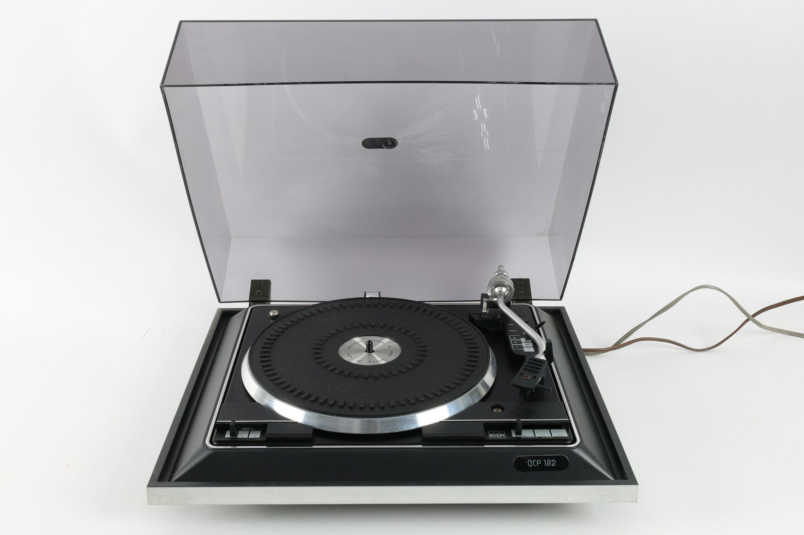 1970s Bsr Qcp 182 Turntable Record Player