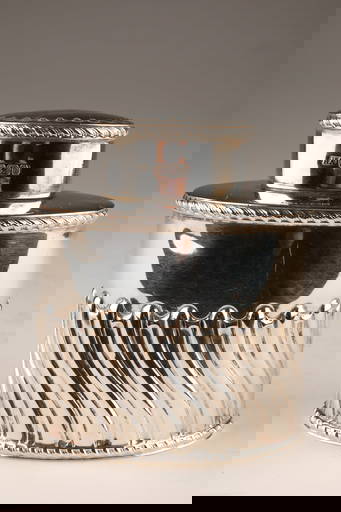 Antique Victorian Sterling Silver Tea Caddy Box