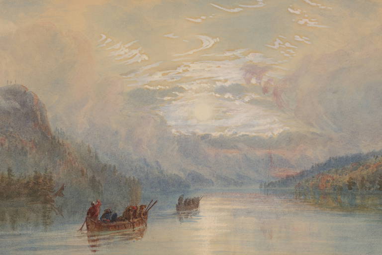 Charles Jones Way (british/canadian 1835 1919) Watercolor