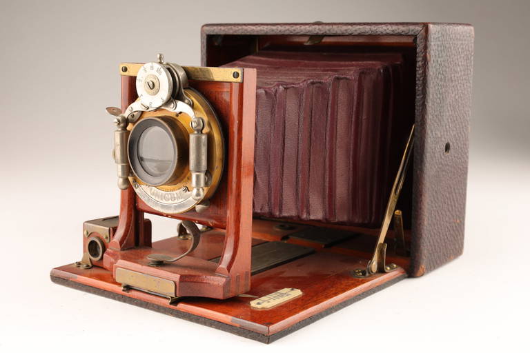 Antique Bausch And Lomb Unicum Folding Camera
