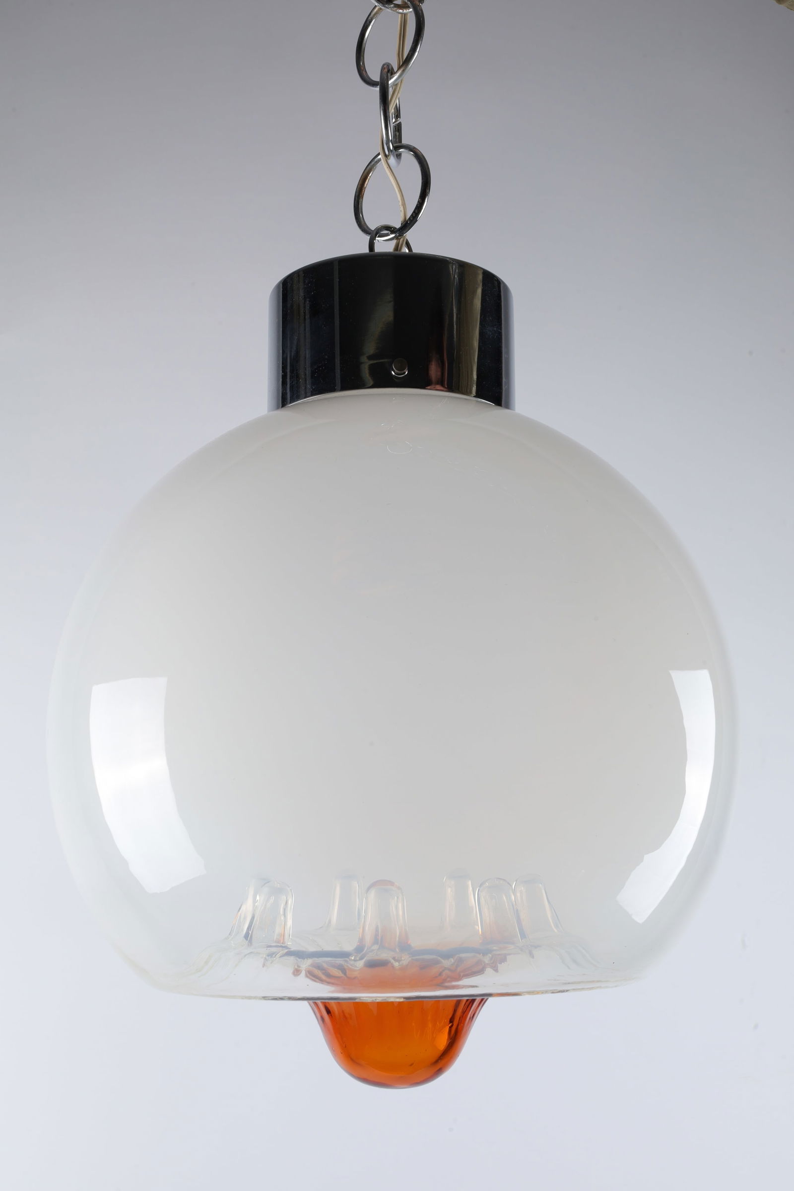 1960s Carlo Nason Mazzega Murano Pendant Light Auction