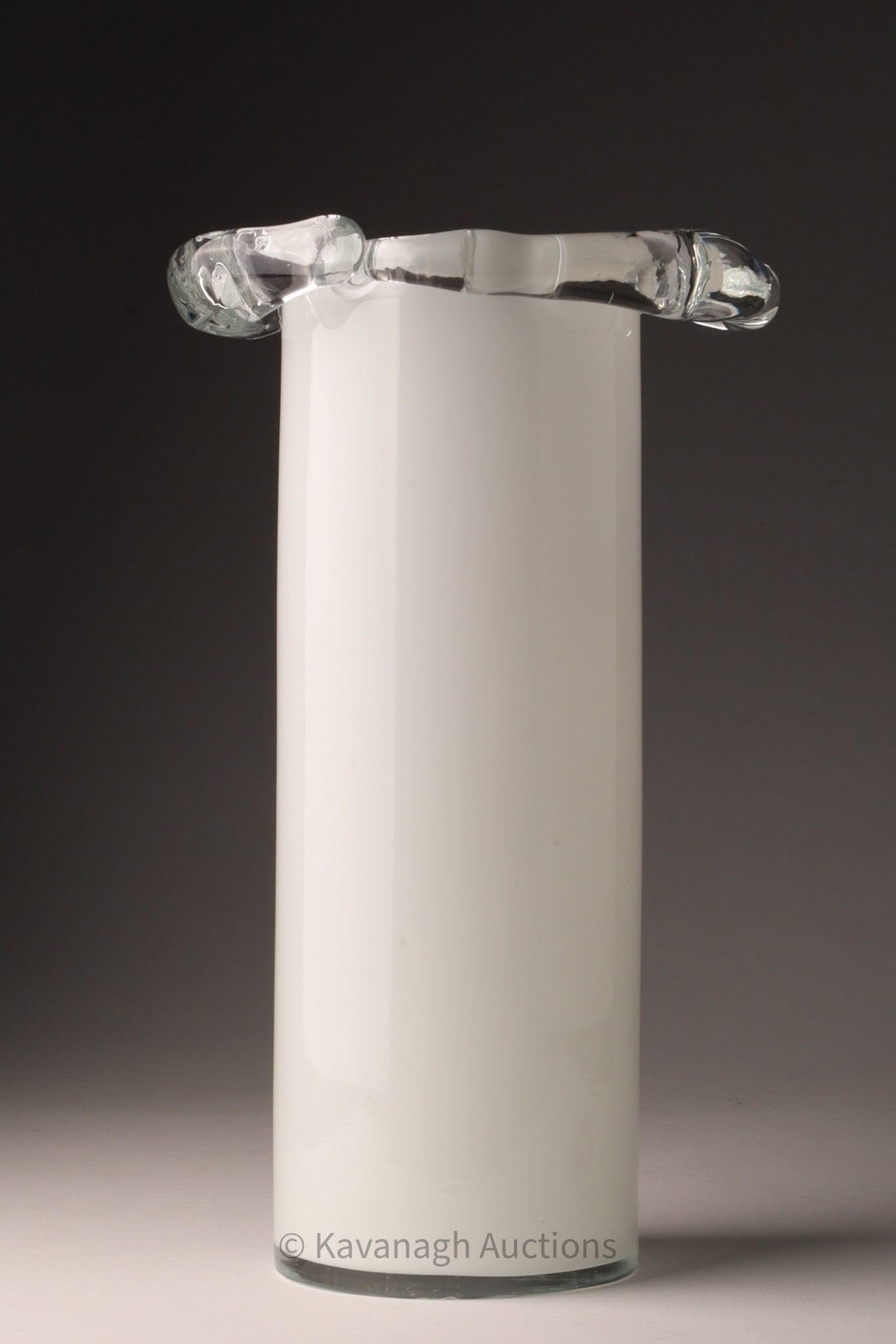 Rare Alberto Churba Argentina Art Glass Vase Auction