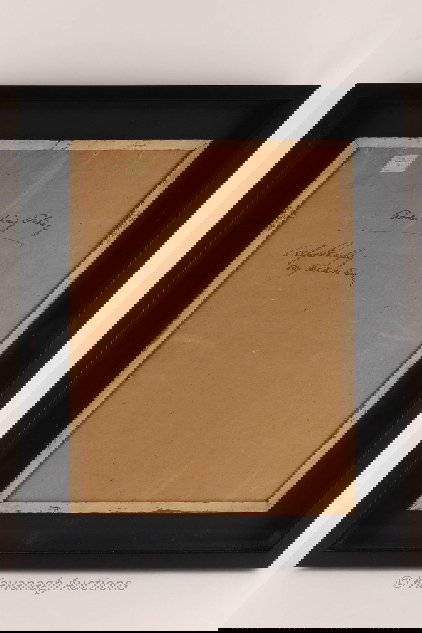 Alfred Stieglitz Signature Moma Tag Loan Auction