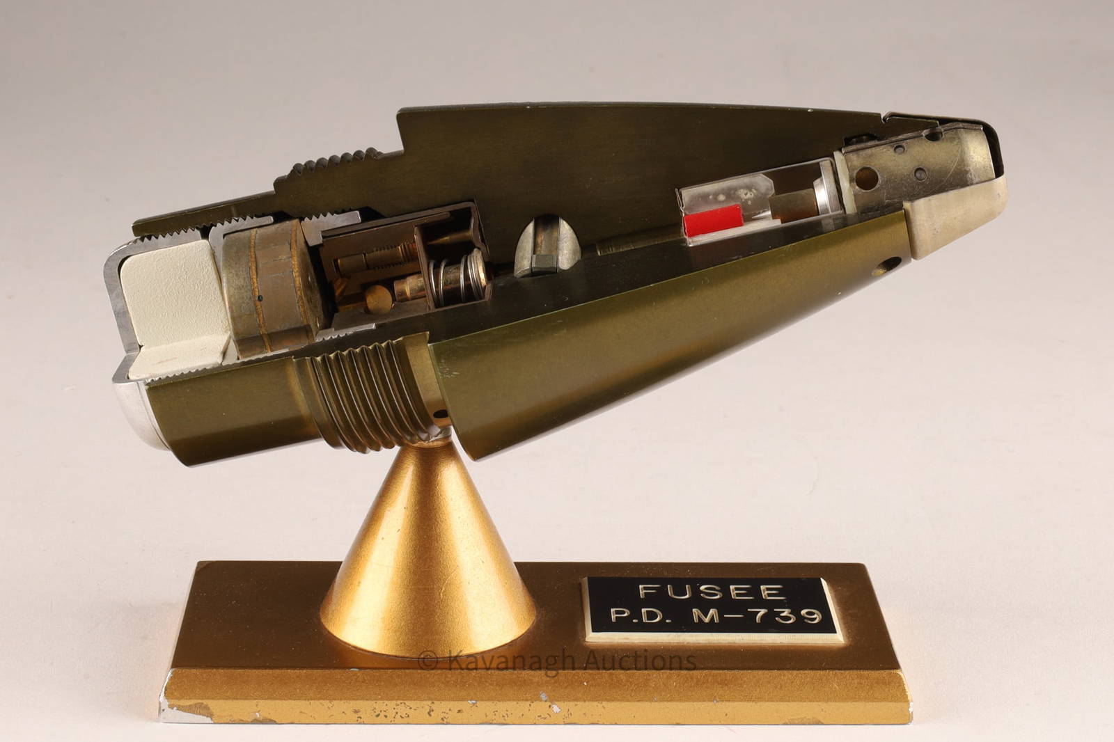 M739 Point Detonating Fuze Model Cutaway Auction
