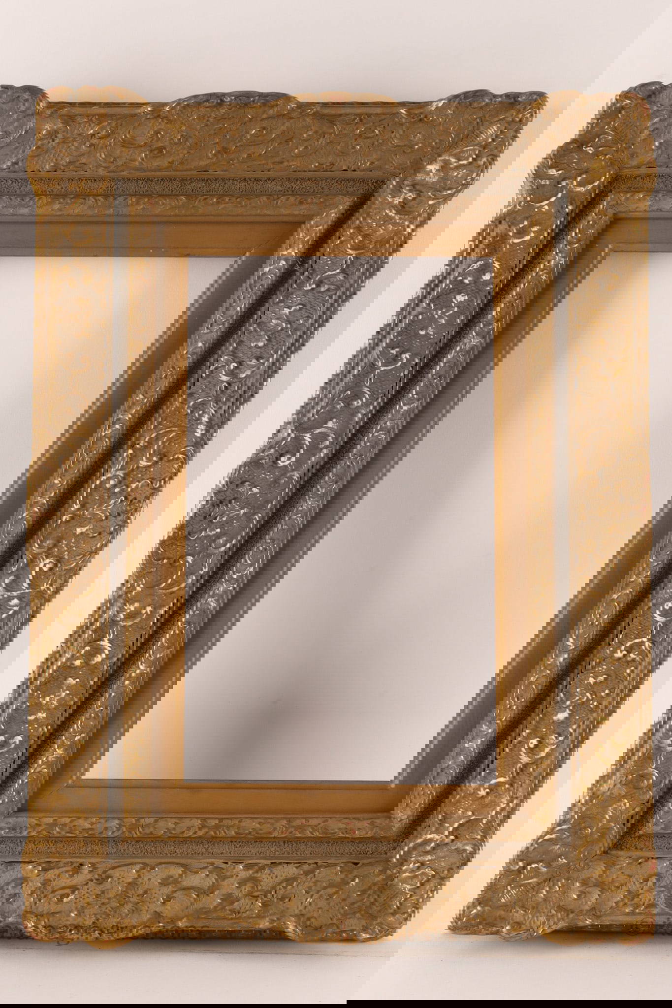 Small Antique Gilded Ornate Frame For Painting Auction