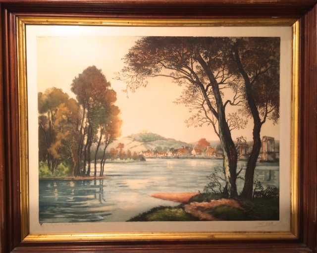 FR. Roth, Color Etching, (Possibly Friar Roth)