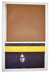 Colleen Browning, Union Mixer, Lithograph, Signed In Pencil