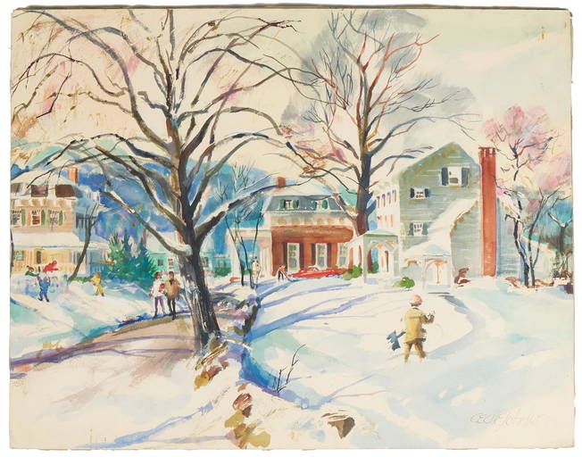 Cecile Ryden Johnson (American, 1916 - 2010) (#0079) on May 18, 2022 ...