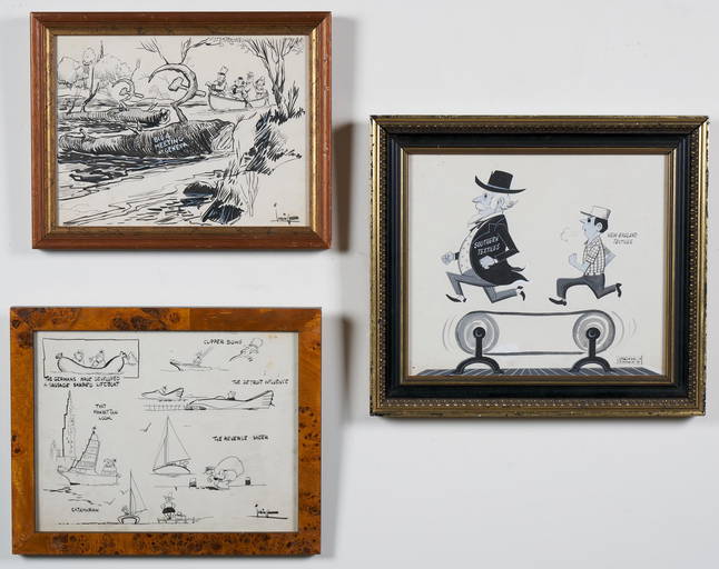 Paule Loring & John Fawcett (American, 20th Century) (#0136) on Aug 04 ...