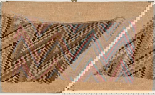 2 Framed Pre Columbian Textiles.