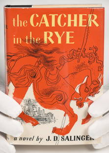 Jd Salinger, The Catcher In The Rye, 1st Edition Auction