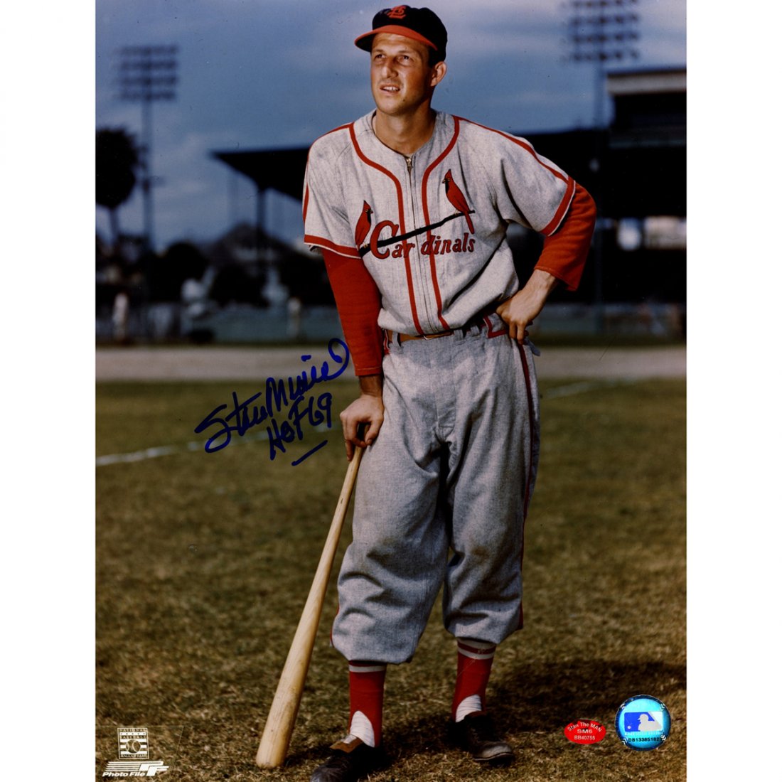 2PCS, CASED STAN MUSIAL SIGNED BAT W/ PHOTO - Oct 25, 2020 | Ahlers ...