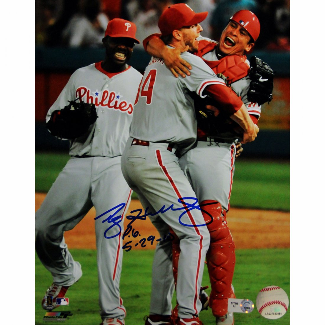Roy Halladay Signed Perfect Game Vertical 8x10 Photo w/ - Jul 11, 2015 ...