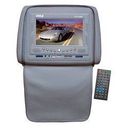 Adjustable Headrests W/ Built In 7'' Tft/lcd Monitor W/