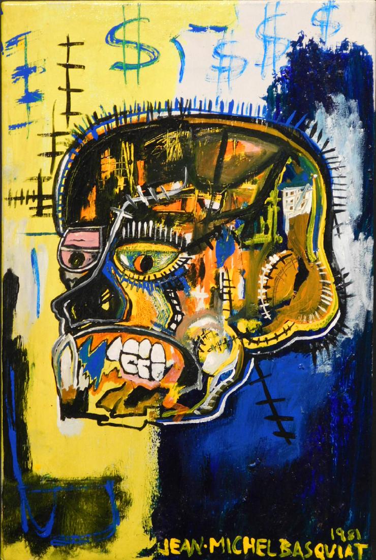 Jean-Michel Basquiat: Skull, 1981