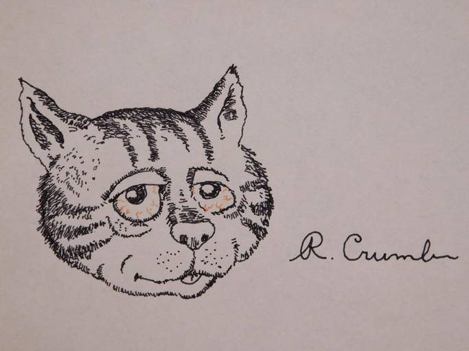 Robert Crumb: Fritz The Cat, Drawing