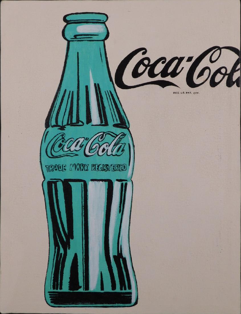 Andy Warhol: Coca Cola Painting - Oct 04, 2018 | Woodshed Art Auctions ...