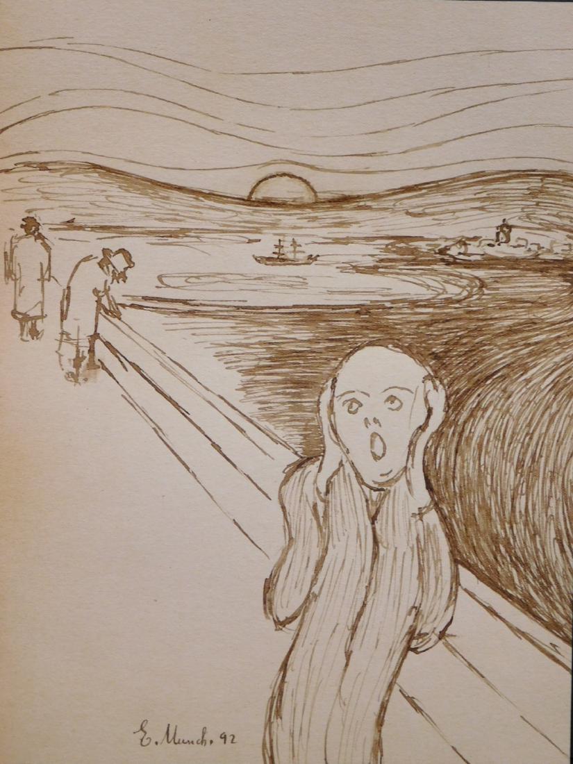 Edvard Munch: Study For The Scream