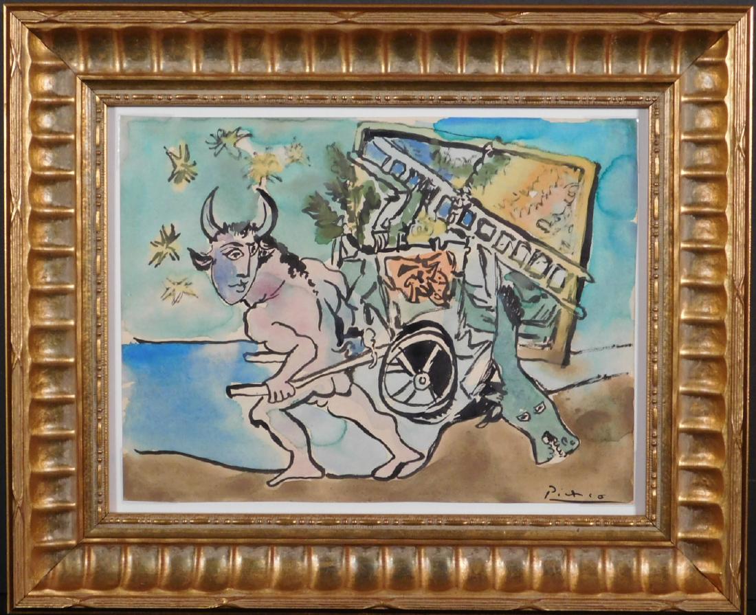 Pablo Picasso: Mythological Composition