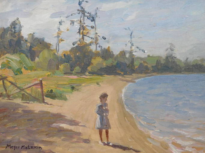 Meyer Matzkin: Sharon Lake - May 02, 2019 | Woodshed Art Auctions in MA