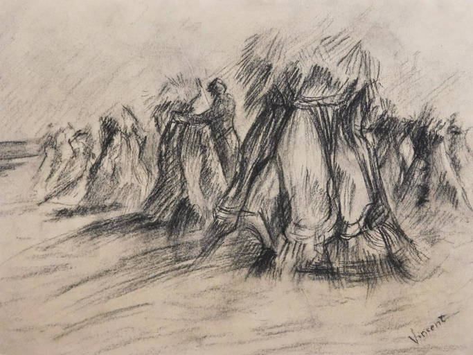 Vincent Van Gogh: Haystacks