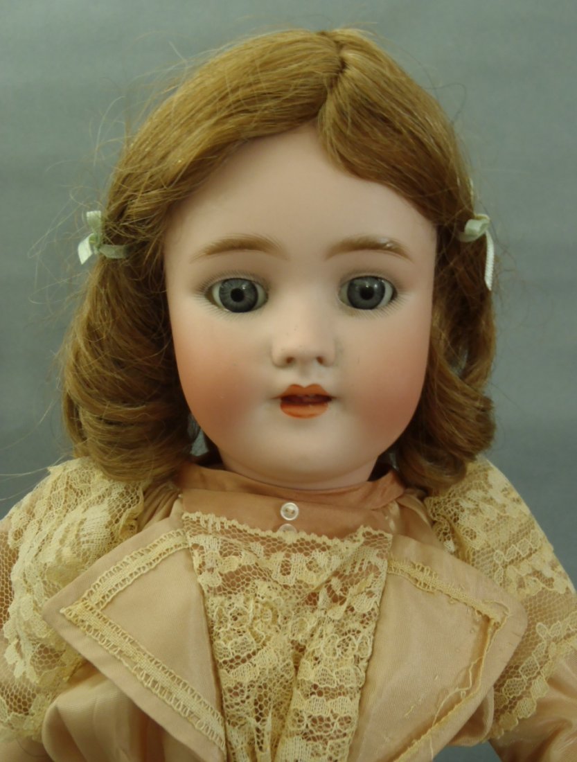 21" Antique German Bisque Heinrich Handwerck Doll #109