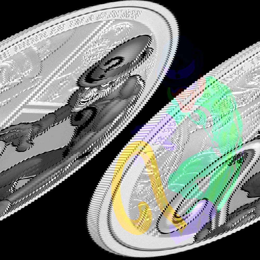 Dc Villains - The Riddler(tm) 1oz Silver Coin Auction