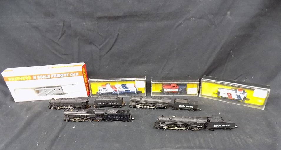 1776 N Scale Engine + 94) Steam Engines New York