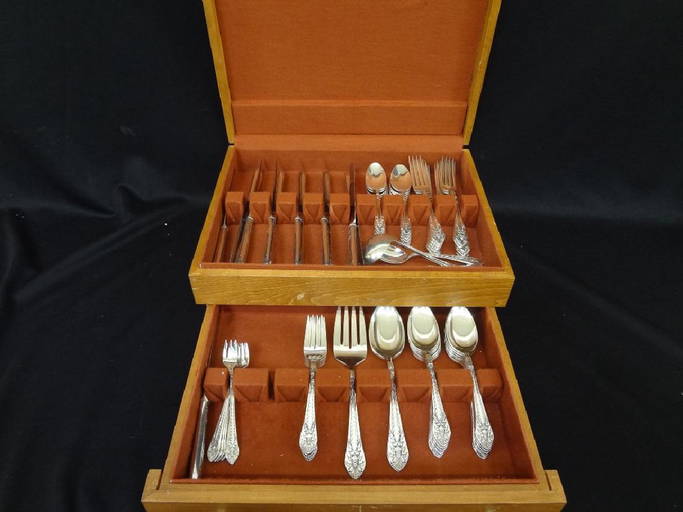 Rogers Brothers Flatware "marquis" Silver Plated