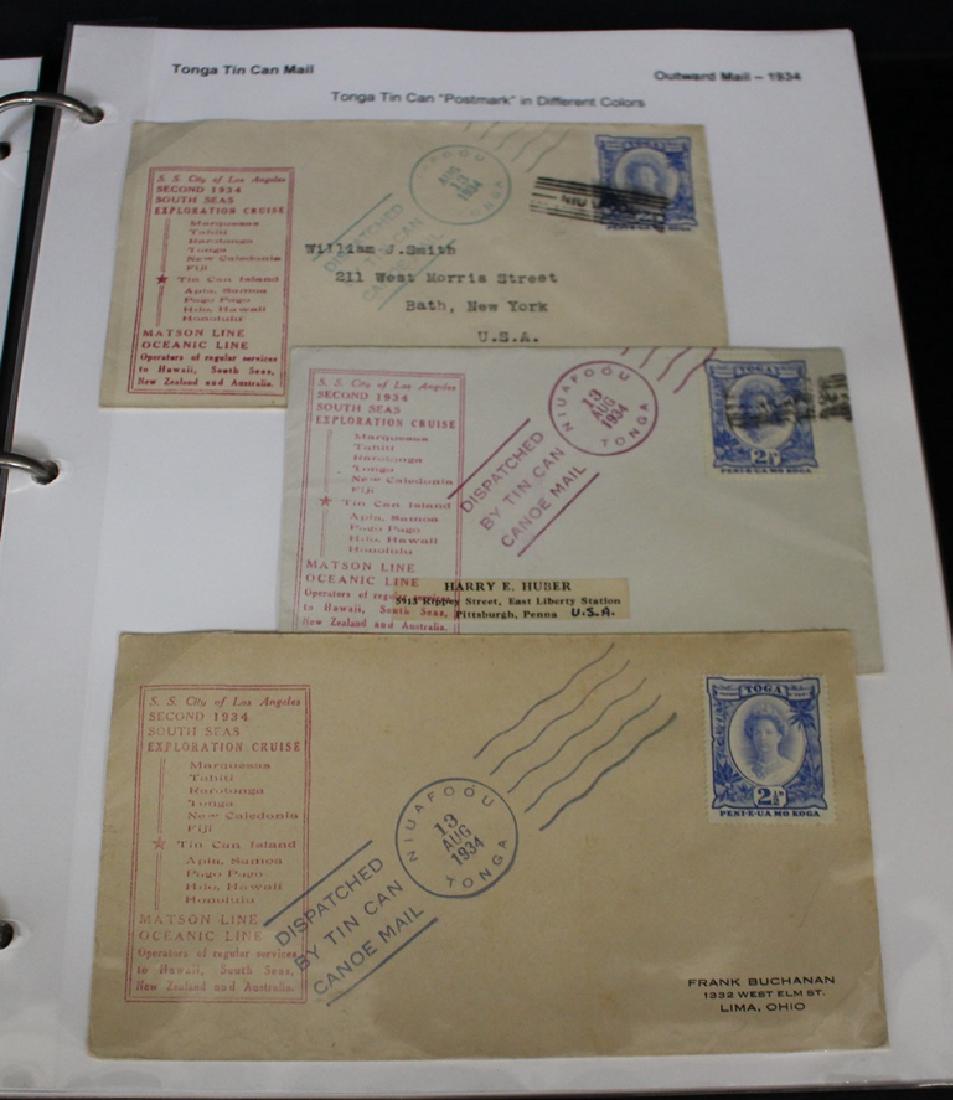 Tonga Tin Can Mail Lot (20)+