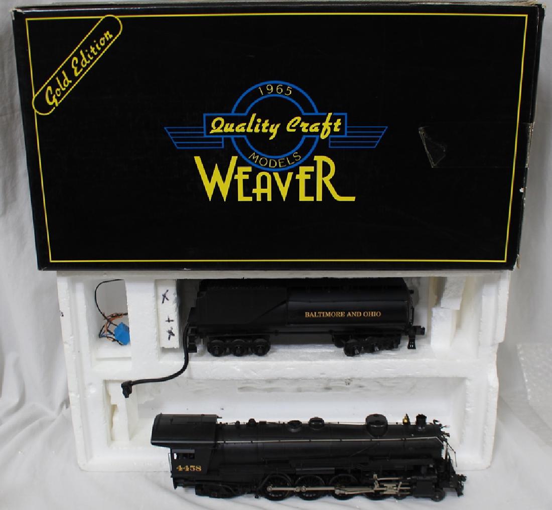 Weaver Brass O Gauge Model Trains B&O w/Sound