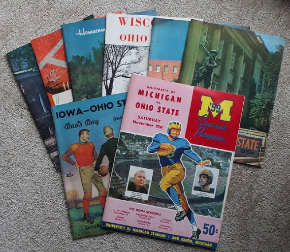 (8)ohio State Football Programs From 1959