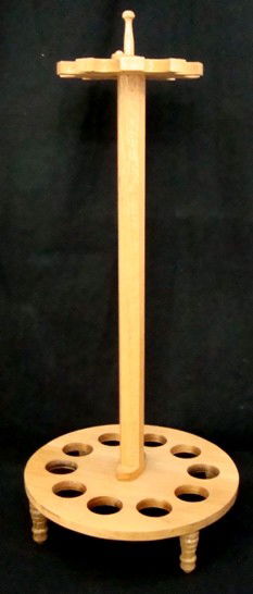 319A: Oak Free-Standing Baseball Bat Rack - Jan 29, 2011 | Fusco ...