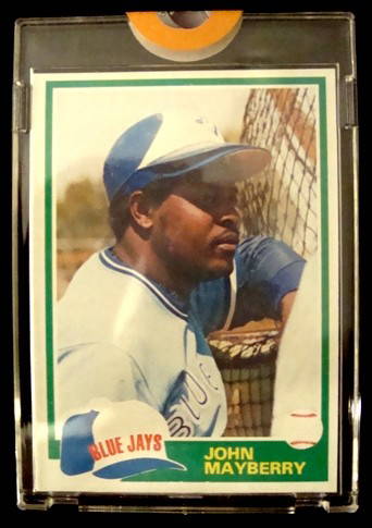 1981 Topps John Mayberry Proof Card