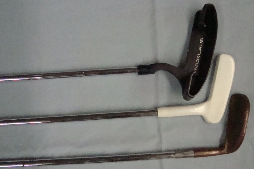 Jack Nicklaus Trio Vintage Club Putters