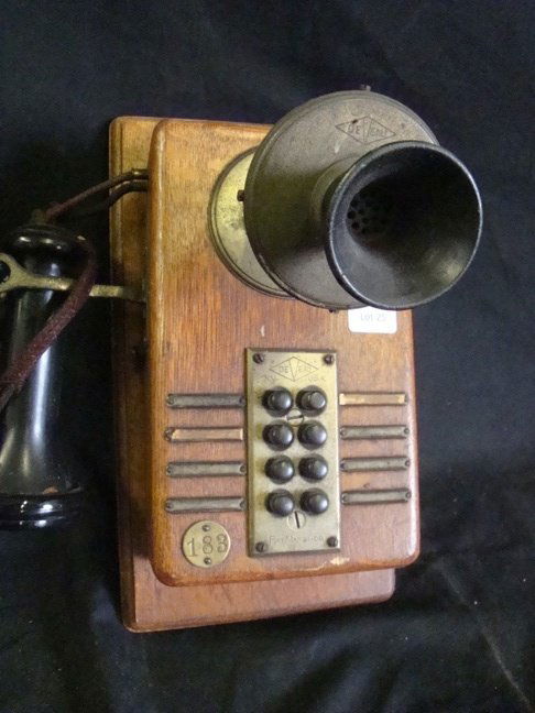 DeVeau Intercom Telephone 1899 Patent date - May 11, 2013 | Fusco ...