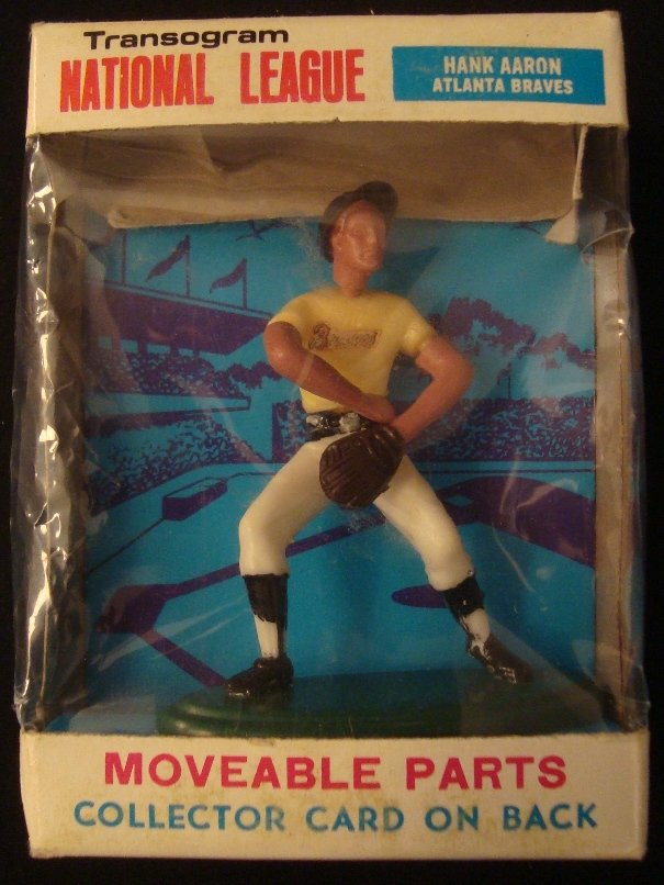 1969 Transogram #53 Hank Aaron Complete Box W Statue