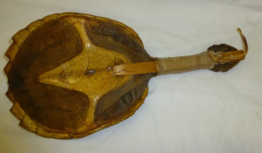 Iroquois Indian Snapping Turtle Rattle