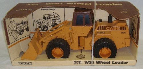 1987 Ertl Case W30 Wheel Loader New In Box 1/16 Scale