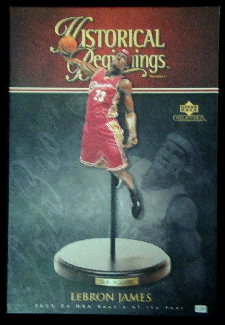 Lebron James 2003 04 Roy Historical Beginnings Statue