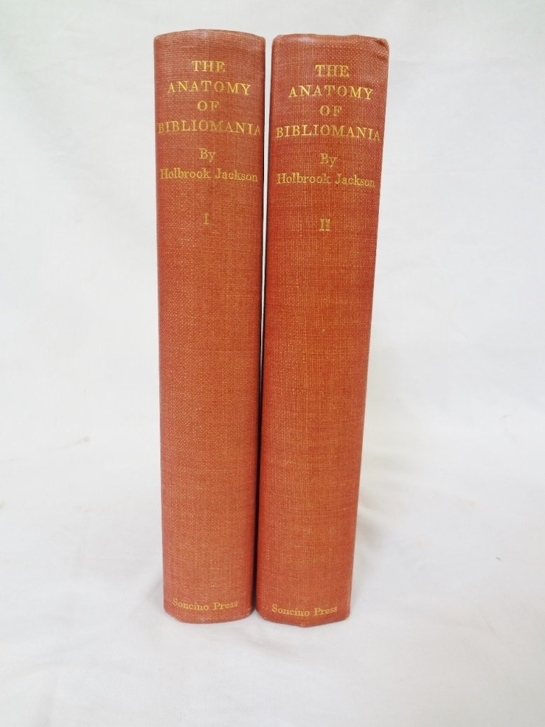 The Anatomy Of Bibliomania By Holbrook Jackson 1930 (2)