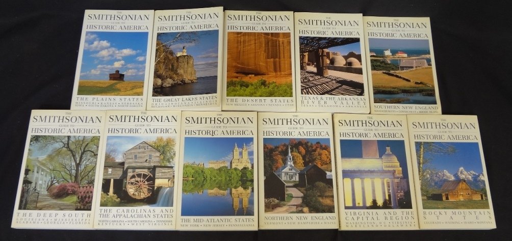 The Smithsonian Guide To Historic America 11 Volumes