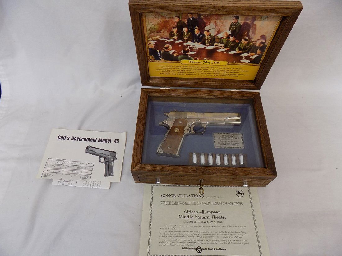 Colt 1911, .45, World War II Commemorative,