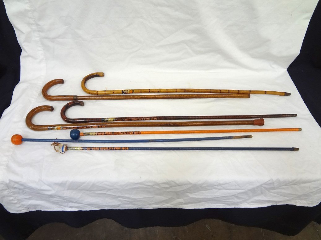 1939 New York World's Fair Original Canes (7)