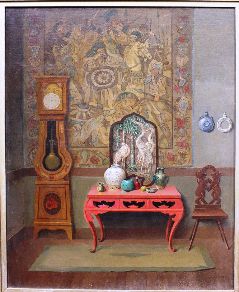 Harry Wilson Watrous N.a. Oil On Canvas