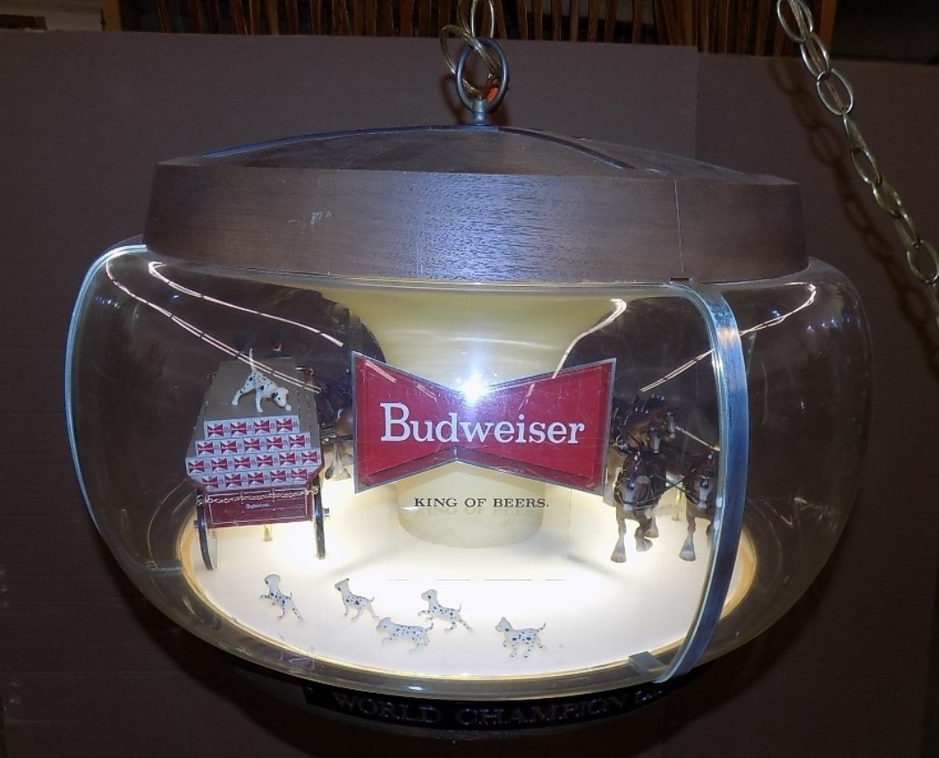 Vintage Budweiser Championship Clydesdale Team Carousel
