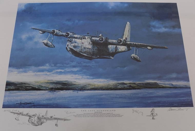 The Last Sunderman Military Print By Michael Rondot Ap